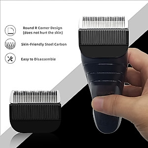 Professional Hair Clipper & Trimmer Detachable Replacement Blades,Compatible with Wahl 6275LP/9179/9590/9591/9639/96459649LP/9655/79434/79003/79005-Model 2167 Clipper/Trimmer,2 Pack