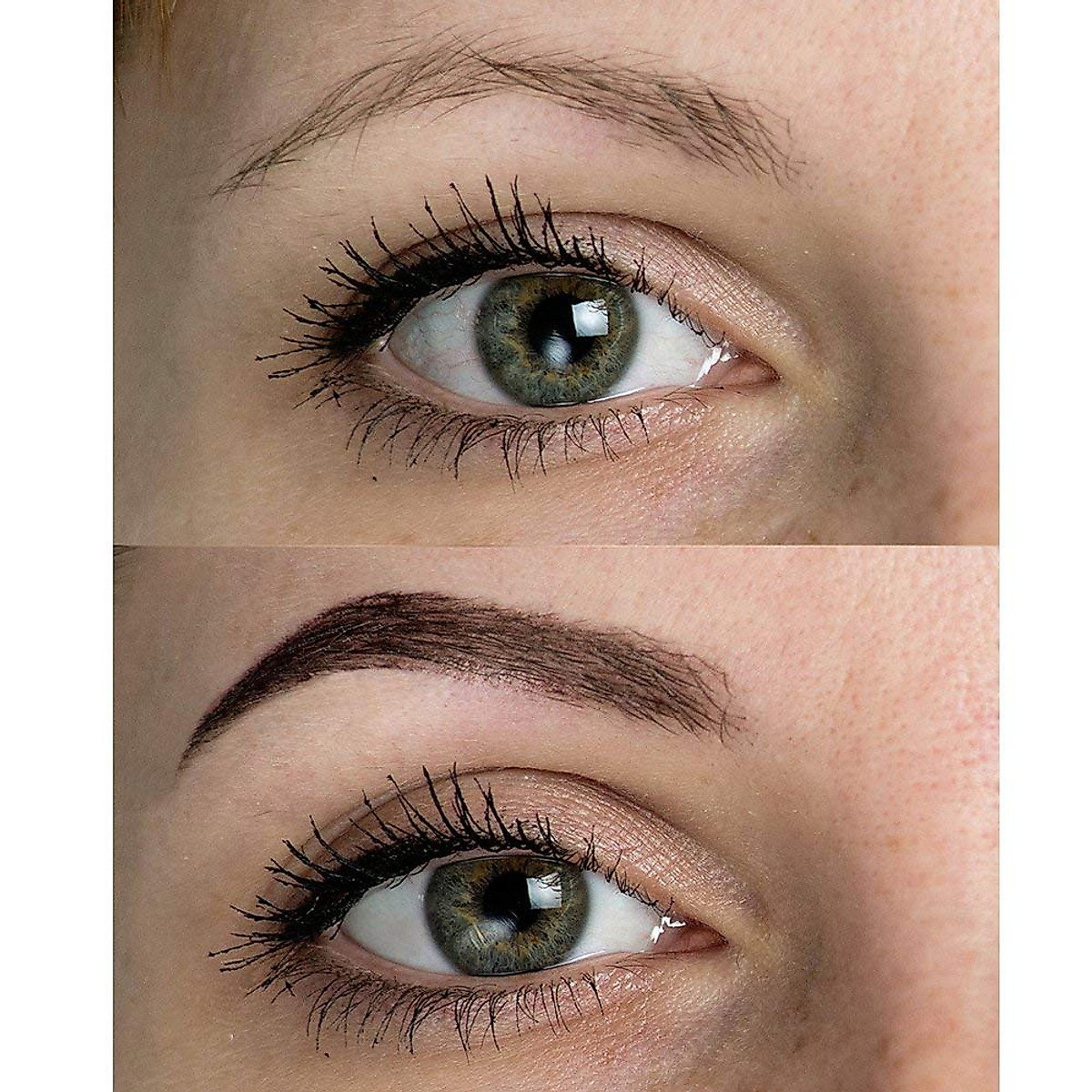 Eyebrows Powder Color Makeup Filler for Brow with Perfect Tinted Long Lasting Results That's Smudge Proof and Stays on with No Cake for the Best Defined Eye Look and Beauty - Deep Brown