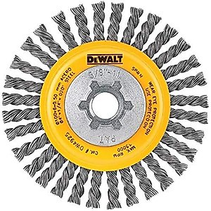 DEWALT DW49201 5-Inch by 5/8-Inch-11 HP .020 Carbon Stringer Wire Wheel
