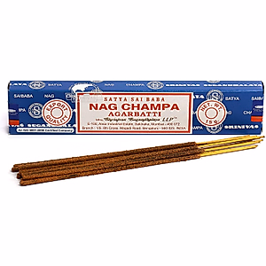 3 Packs Origional Satya Sai Baba Nag Champa Incense Sticks Joss Insence - Insense 15g Box NagChampa Agarbatti