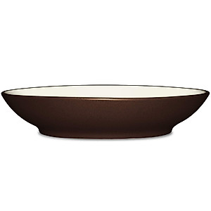 Noritake Colorwave Chocolate Bowl, Coupe Pasta, 35 oz., 9 1/4", Set of 4 in Brown