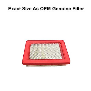 MOWFILL 2 Pack 17211-Z8B-901 Air Filter Replace for Honda GCV160LAO GCV190LA GC190LA HRR216 HRB216 HRB217 HRC216 HRS216 HRT216 HRX217 HRZ216 Lawn Mower EB2800I EG2800I Generator Air Cleaner Element