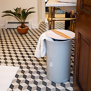 Live Fine Towel Warmer | Bucket Style Luxury Heater with LED Display, Adjustable Timer, Auto Shut-Off | Fits 40” x 70” Oversized Towel - Height 21.25 Inches and 12.9 Inches Wide