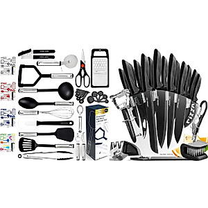 Home Hero 25 Pcs Utensils Set + 20 Pcs Knife Set