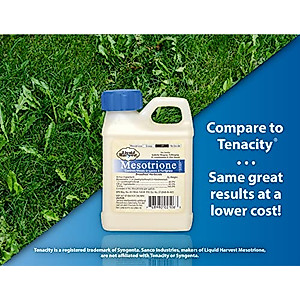 Liquid Harvest Mesotrione - 8oz - Mesotrione Concentrate (Compare to Tenacity) - Pre and Post-Emergent Weed Killer for Lawn and Turf Grasses