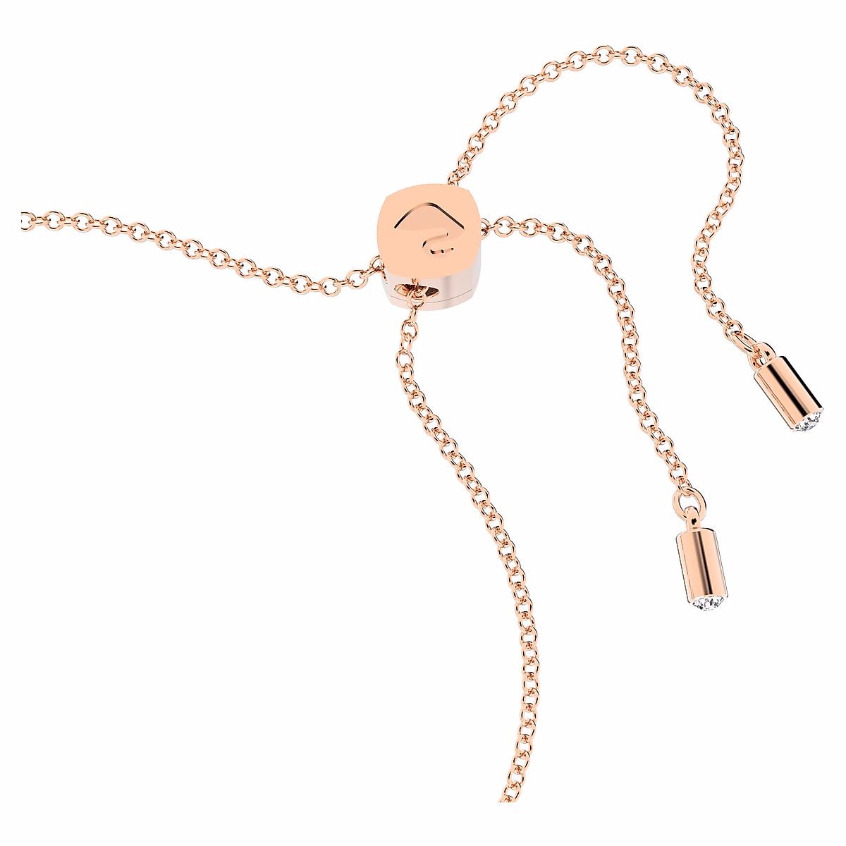 SWAROVSKI Lilia Bracelet, with Pink Crystal Pavé and Multicolored Butterfly Motif, on Rose Gold Tone-Plated Setting, Part of the Lilia Collection