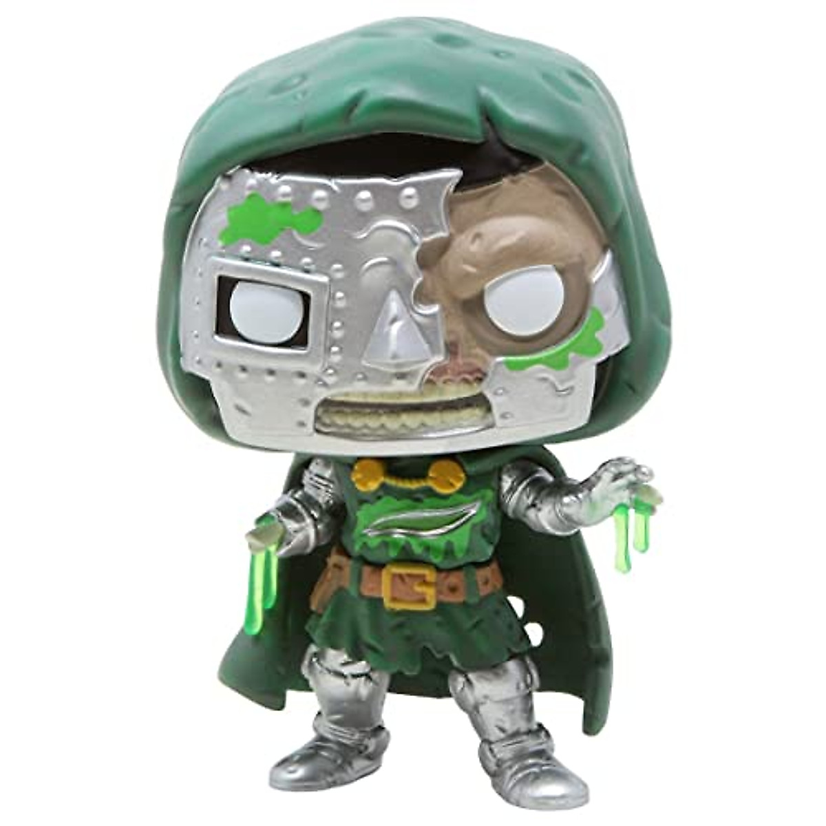 Funko Marvel Zombies - Zombie Dr. Doom Pop! Vinyl Figure (Bundled with Compatible Pop Box Protector Case)