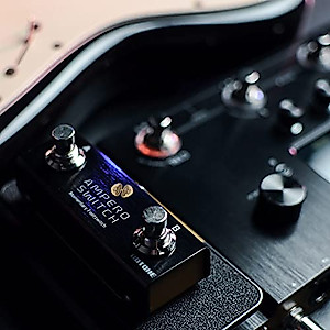 Hotone Dual Footswitch Pedal Momentary 2-Way Pedal Foot Switch Controller Ampero Switch 6.35 mm