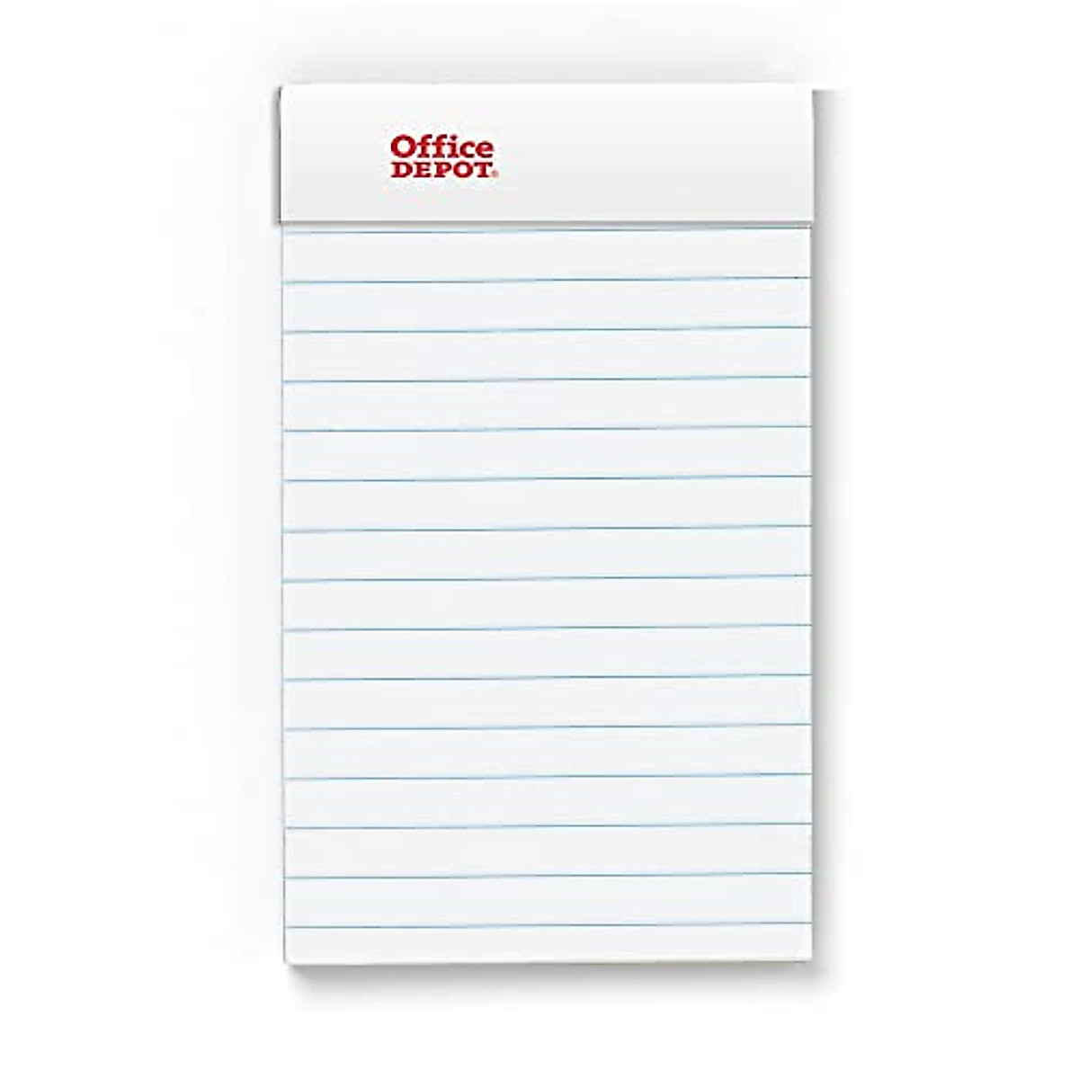Office Depot Mini Perforated Legal Pad, 3in. x 5in., White, Pack Of 6 Pads, 99487