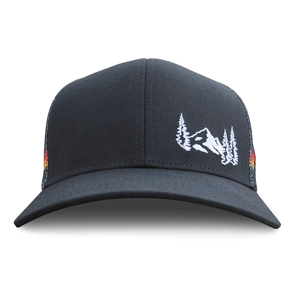 Grace Folly Trucker Hat for Men or Women- Many Cool Designs (Mountain- Mesh Print)