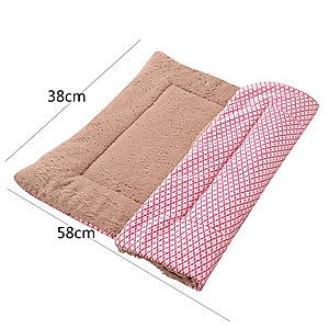 Cat Bed Calming Medium Dog Bed Prime of Day Deals Square Cat Beds for Indoor Cats Washable Self Warming Cat Mat Warm Soft Anti Anxiety Cat Bed Dog Cuddle Cat Bed