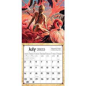 Boris Vallejo & Julie Bell's Fantasy Wall Calendar 2023: Escape to a World Swirling with Mystery and Magic