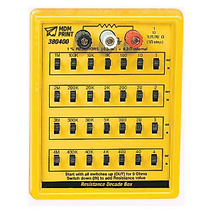 Resistance Decade Box, 7 Decades