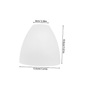 Chandelier Shade Chandelier Lampshade Hanging Lamp Shade Glass Shades for Pendant Lights Lamp Shade for Ceiling Lamp Pendant Lamp Shade Lamp Shade Accessory Glass Lampshade