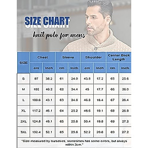 COOFANDY Men's Shawl Collar Sweaters V-Neck Relaxed Fit Basket Knitted Pullovers Navy Blue