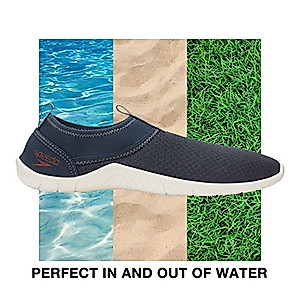 Speedo mens Tidal Cruiser Water Shoe, Navy, 10 US