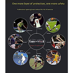 ''N/A'' SooGree kids Basketball Soccer Football Sports Training Glasses Protective Eyewear Goggles Anti Fog Lens for Boys Girls Youth Safety Glasses Age 7-12