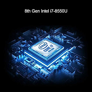 Broage 15.6" 1920x1080 FHD IPS Display Laptop Computer, Intel Quad-Core i7-8550U up to 4.0GHZ, 8GB RAM, 1TB SSD, Webcam, USB 3.0, Bluetooth, 5G WiFi, Backlit Keyboard, Silver, Windows 10 Home
