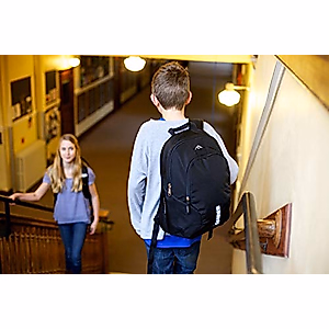 Brenthaven Tred Laptop Backpack For Office or School Use – (Omega-Black)