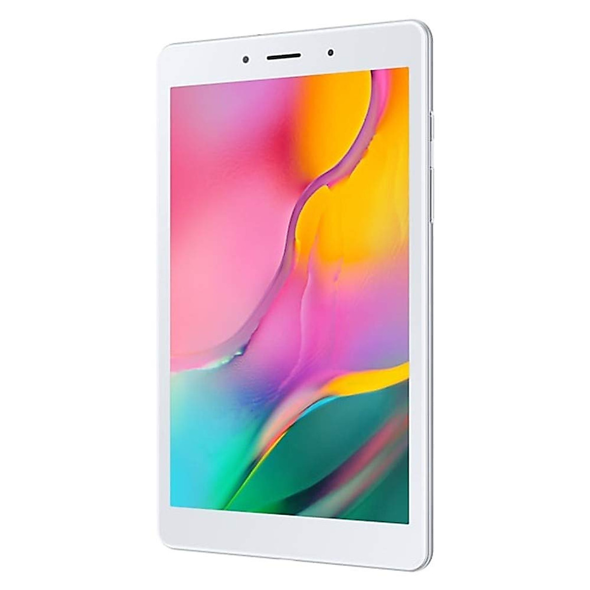 Samsung Galaxy Tab A 8.0" (2019, WiFi + Cellular) 32GB, 5100mAh Battery, 4G LTE Tablet GSM Unlocked SM-T295, International Model (32GB + US Cube, Silver)