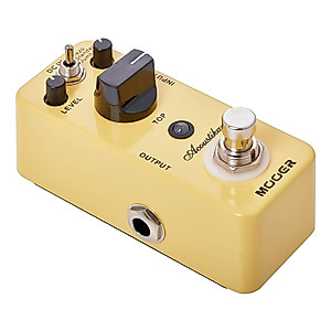 MOOER Acoustic Guitar Effect Pedal, 2.25 x 4.25 x 1.75 (Acoustikar)