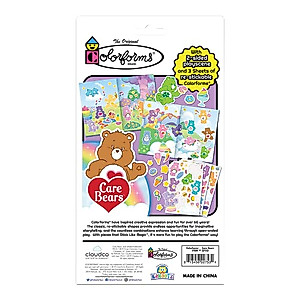 Colorforms Travel Play Set - Care Bears - The Classic Picture Toy That Sticks Like Magic - for Ages 3+