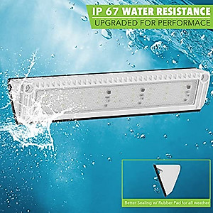 Leisure LED RV Exterior Porch Utility Light - 12v 2250 Lumen 12.9" Lighting Fixture. Replacement Lighting for RVs, Trailers, Campers, 5th Wheels (White)