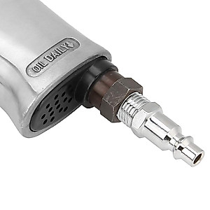 Zouminyy Pneumatic Drill Air Drill, 3/8" 1700Rpm HighSpeed Pneumatic Drill Reversible Rotation Air Drill Tool For Hole Drilling