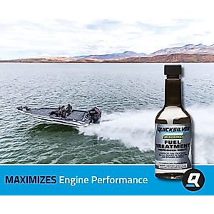 Quicksilver Quickare 8M0047920 Fuel Treatment Additive, 12 Oz.