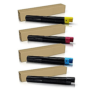 Professor Color Re-Coded OEM Toner Cartridge Replacement for Xerox VersaLink C7020 C7025 C7030 | 106R03737 106R03738 106R03739 106R03740 - Extra High Yield 4 Pack