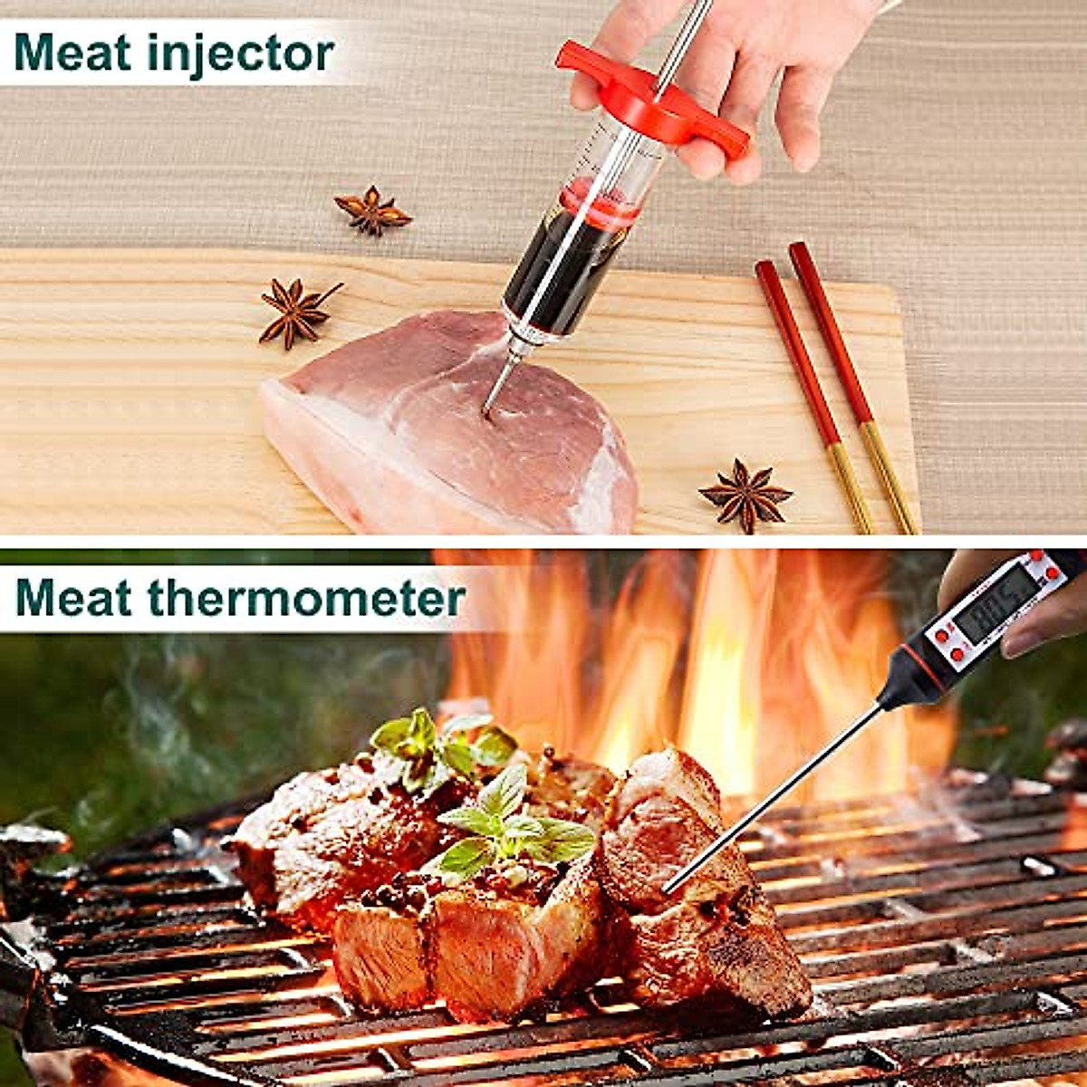 Griddle Accessories, Lidlife 31pcs Flat Top Grill Accessories for Blackstone and Camp Chef, Griddle Grill Tools Set for Professional BBQ, Grill Set with Spatula,Tongs,Bottle, Egg Ring and Carry Bag