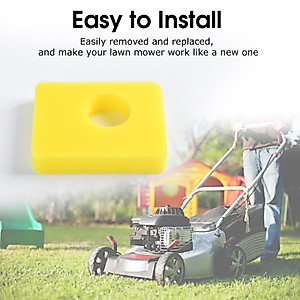 Yogayet Air Cleaner Foam Filter 799579 Fits for Briggs Stratton Engine, 6PCS Replacement Foam Air Filter Compatible With 550E-550EX Series 09P000, 08P000 Engine Lawn Mower