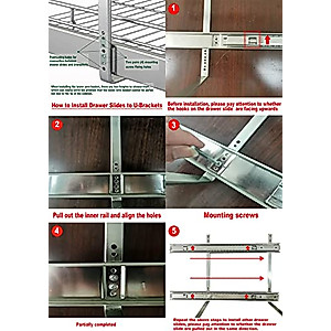 DINDON 2 Tier Pull Out Cabinet Organizer(11" W X 21" D ), Double Tier Wire Basket Slide Out Shelf Storage for Kitchen Base Cabinet Organization ​for Kitchen, Pantry, Bathroom, Chrome