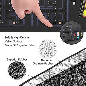Cute Arcade Video Game Area Rug Non-Slip Carpets Floor Mat for Bedroom Living Room Home Decoration 5.2'x7.5'