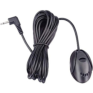 Galabox Mic 3.5mm External Microphone Assembly for Car Vehicle Head Unit Bluetooth Enabled Audio Stereo Radio Receiver GPS DVD with 3m Cable Plug and Play