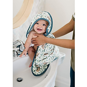 Copper Pearl Hooded Bath Towels Premium Knit/Terry Cloth Baby Towels with Hood, Pockets, and Cool Designs - Great to Gift and Make Bath Time Fun - Baby Bath Towel, Bear