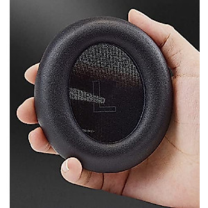 Soundcore Life Q20 Replacement Ear Pads, Comfort Q20 Earpads Ear Cushions Compatible with Anker Soundcore Life Q20/Q20 BT Noise Cancelling Headphones, Made of Protein Leather and Memory Foam