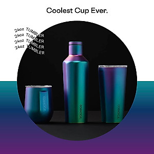 Corkcicle Classic Triple Insulated Coffee Mug with Lid, Dragonfly, 24 oz – Stainless Steel Travel Tumbler Keeps Beverages Cold 9+hrs, Hot 3hrs – Cupholder Friendly Travel Coffee Tumbler