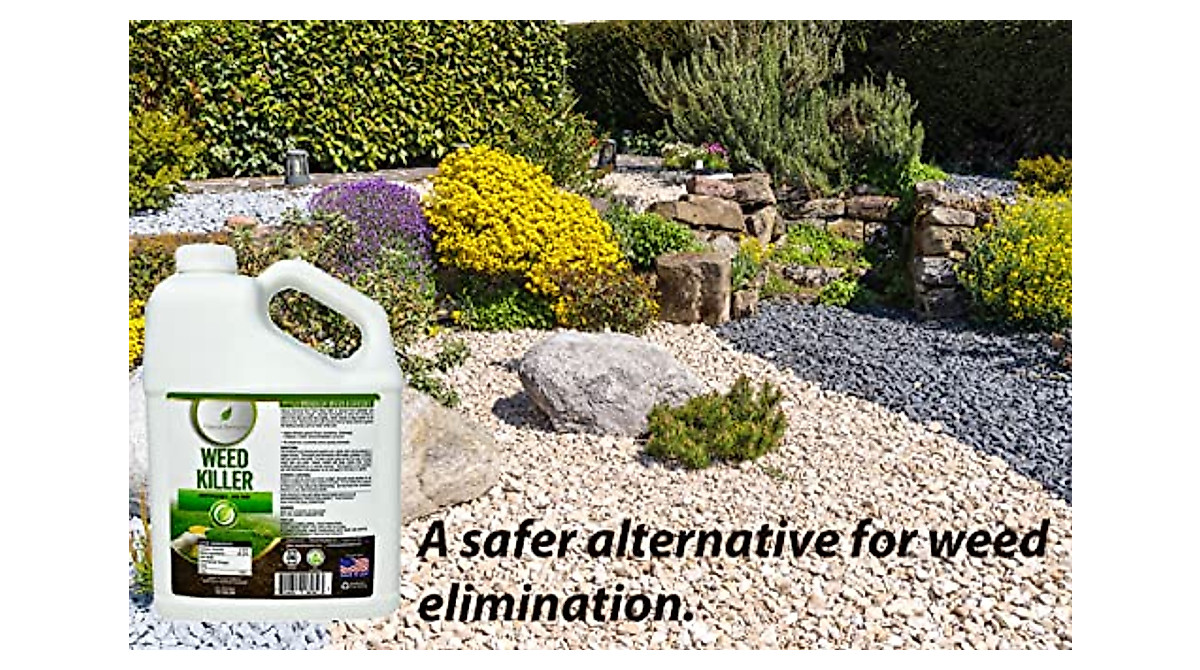 Natural Elements Weed Killer - Safe, Eco-Friendly Herbicide (1 Gallon)