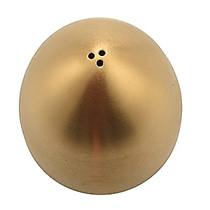 PRIZOM Stainless Steel Cruet Bottles Salt Shaker Cans Shakers Condiment Box Cooking Seasoning BBQ Gold