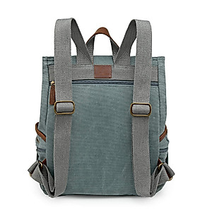 Atona Canvas Backpack (Teal)