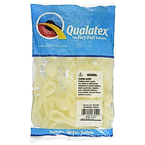 Qualatex 43552 Diamond Clear, 5 Inch