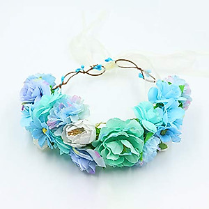 "Growing a Prince" Sash & Flower Crown Kit - Baby Shower Sash Prince Baby Boy Shower Baby Sprinkle (Blue)