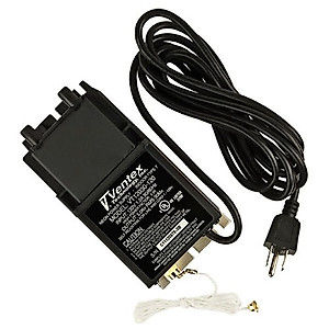 Ventex VT12030-120 - Indoor Neon Transformer - Generation III - 100 to 12,000 Volt (Peak to Peak)- 30 mA - 120 Volt Input - Pull Chain Switch
