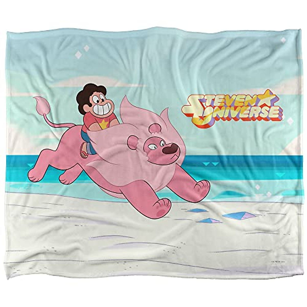 Steven Universe Steven and Lion Officially Licensed Silky Touch Super Soft Throw Blanket 50" x 60"