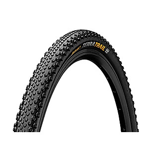 Continental Terra Trail 700 x 45 Foldable Bike Tire with Shieldwall TR + Puregrip - Black