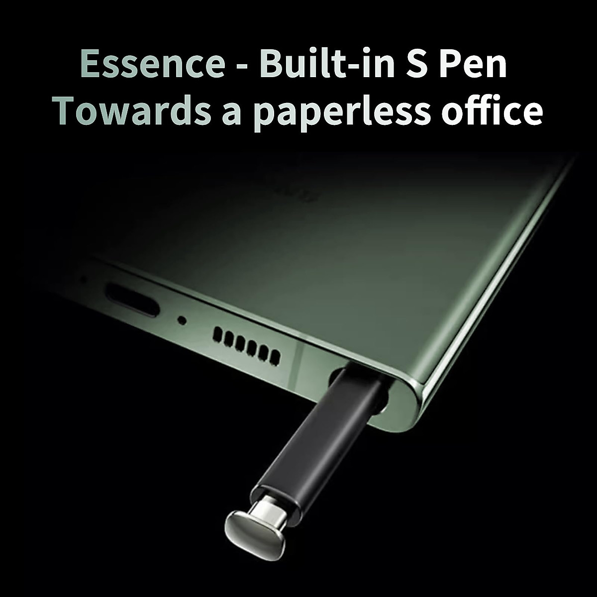 WV LeisureMaster C23+5G Cell Phone with Tool Pen, Android Smartphone, 6GB+256GB Full Netcom Unlocked Phone, Support Dual SIM Dual Standby Face Recognition 6000mAh Ultra Long Life Battery.(Green)