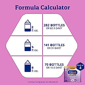Enfamil NeuroPro Gentlease Baby Formula, Infant Formula Nutrition, Brain and Immune Support with DHA, Proven to Reduce Fussiness, Crying, Gas and Spit-up in 24 Hours, Reusable Tub, 19.5 Oz, 4 Count