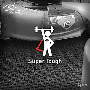 Bungalow Flooring Waterhog Door Mat, 2' x 3' Made in USA, Durable and Decorative Floor Covering, Skid Resistant, Indoor/Outdoor, Water-Trapping, Boxwood Collection, Evergreen