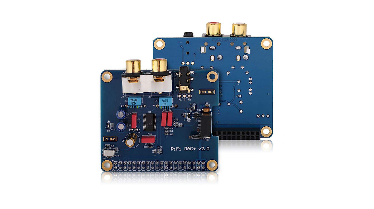 Digital Audio Card, I2S Interface PiFi DIGI DAC + HiFi DIGI Digital Audio Card Insulated Power ...